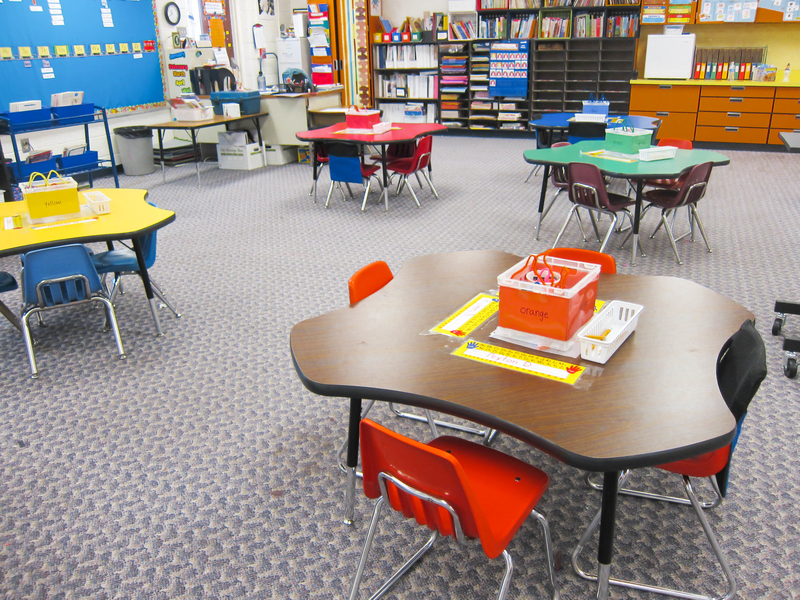 Student Items Ready for Pick-Up - Pendleton Early Learning Center