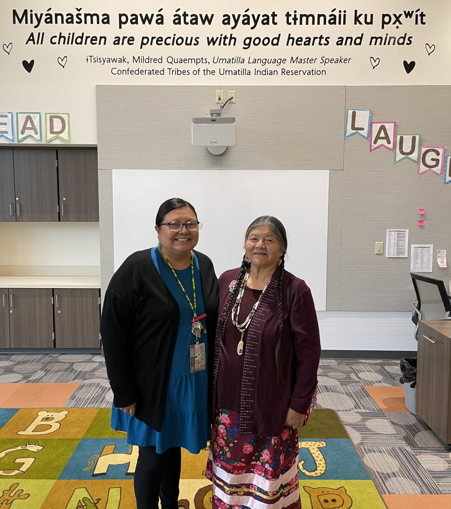 PELC - Native Language Signage Project - Pendleton Early Learning Center